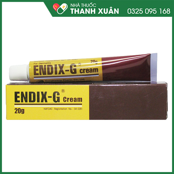Endix-G điều trị nấm da, viêm da