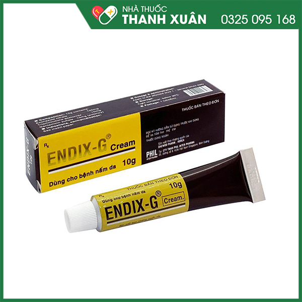 Endix-G điều trị nấm da, viêm da