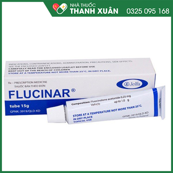Flucinar trị viêm da