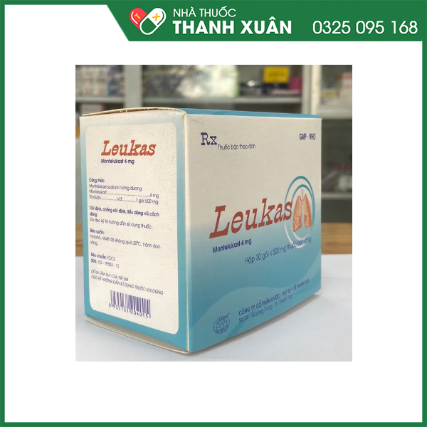 Leukas điều trị hen phế quản