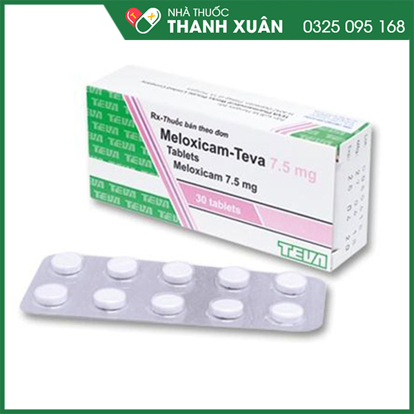 Meloxicam-Teva 7,5mg thuốc chống viêm xương khớp