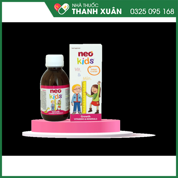 Neo Kids bổ sung DHA, EPA, Vitamin E, D3, A