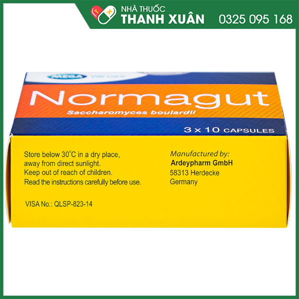 Normagut bổ sung vi sinh, trị tiêu chảy
