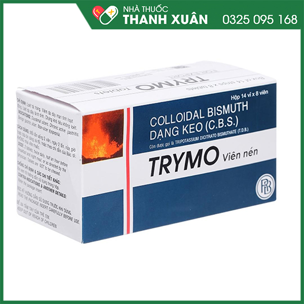 Trymo trị viêm loét tá tràng