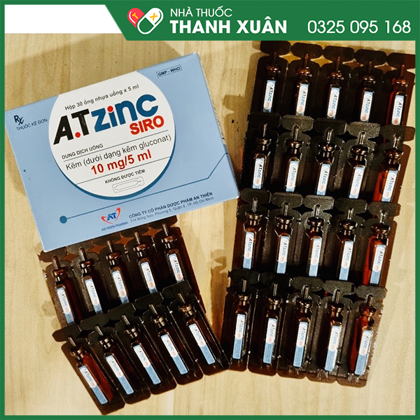 A.Tzinc siro bổ sung kẽm và tăng đề kháng