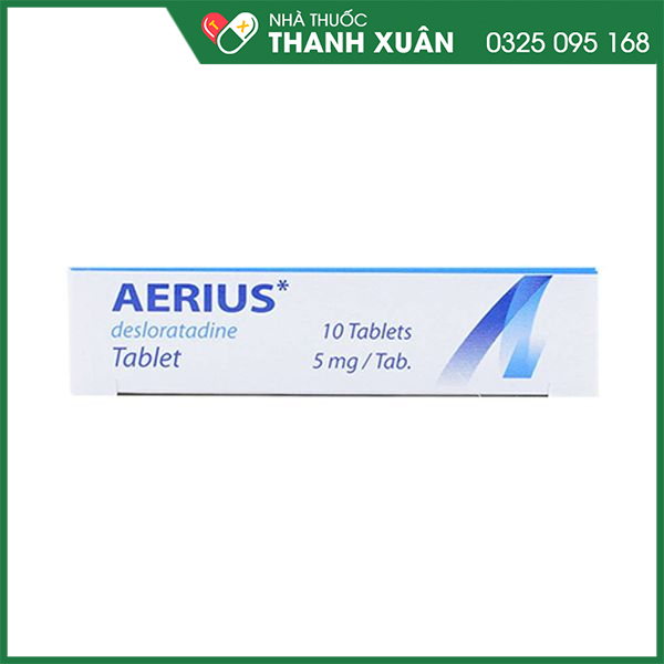 Aerius điều trị viêm mũi dị ứng