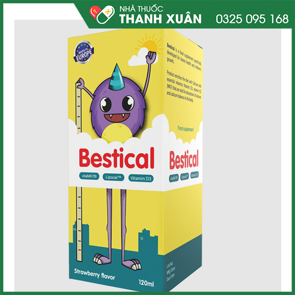 Bestical canxi sinh học cho con yêu