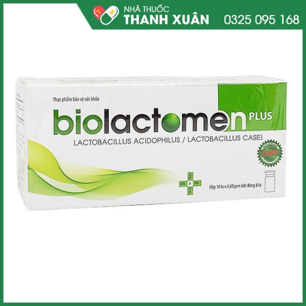 Biolactomen Plus bổ sung lợi khuẩn
