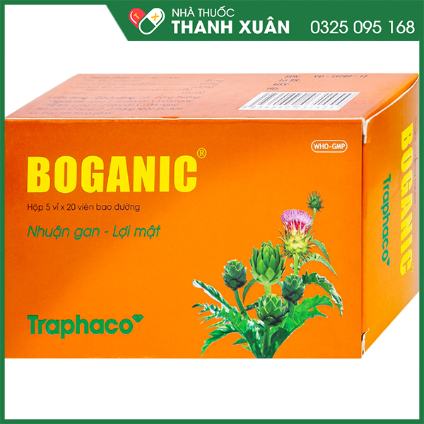 Boganic Forte thuốc hỗ trợ giải độc gan