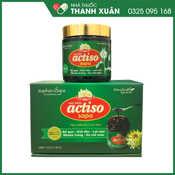 Cao mềm Actiso Sapa thanh nhiệt, giải độc, mát gan