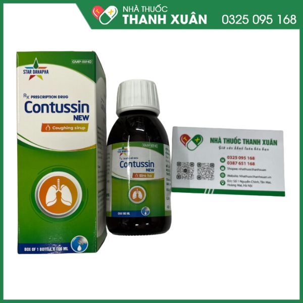 Contussin New điều trị bệnh đường hô hấp trên