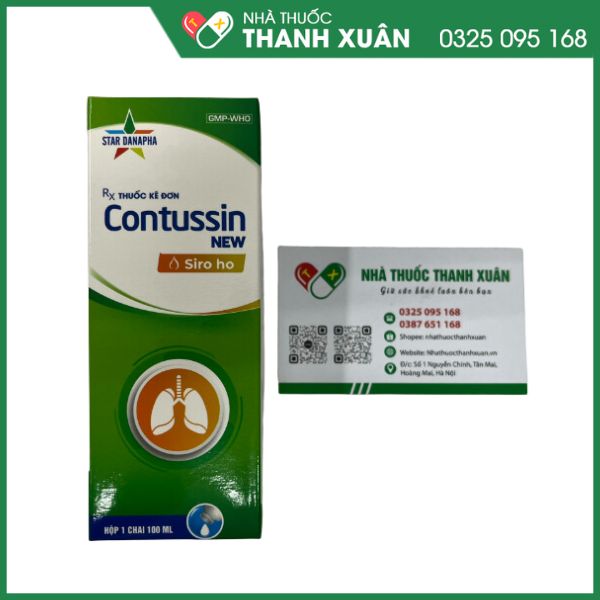 Contussin New điều trị bệnh đường hô hấp trên