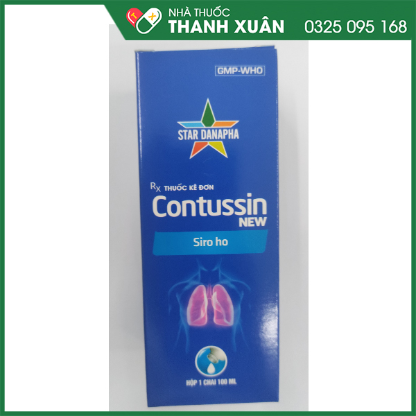 Contussin New điều trị bệnh đường hô hấp trên