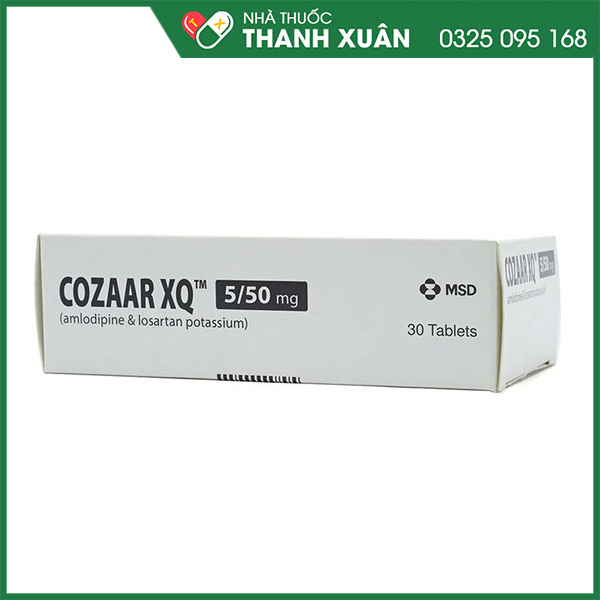 Cozaar XQ 5mg/50mg trị tăng huyết áp vô căn