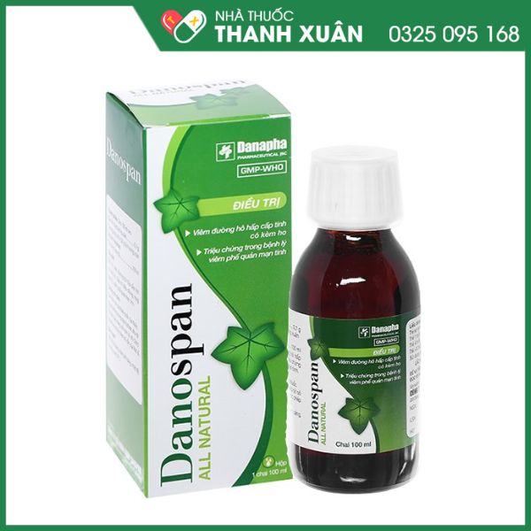 Danospan trị viêm đường hô hấp cấp tính