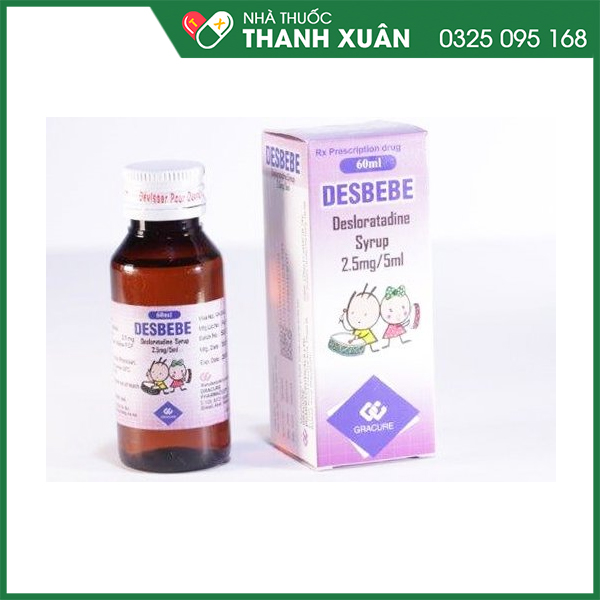 Desbebe điều trị ngứa, viêm mũi dị ứng