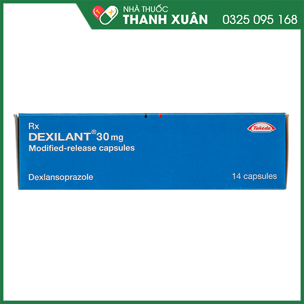 Dexilant 30mg trị trào ngược dạ dày, thực quản