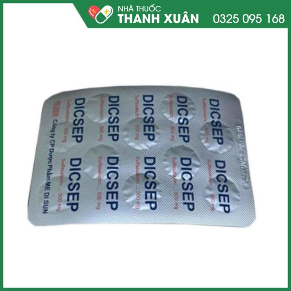 Dicsep Thuốc điều trị viêm loét đại tràng (30 viên)