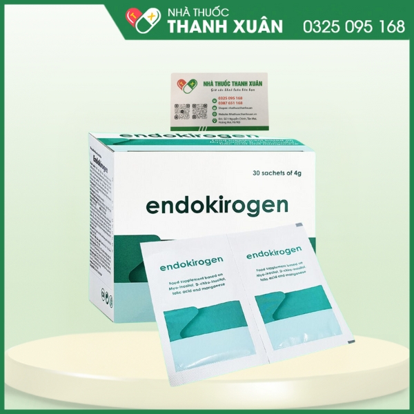Endokirogen - Giúp hỗ trợ sức khỏe cho phụ nữ có dự định mang thai