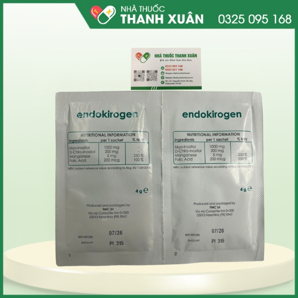 Endokirogen - Giúp hỗ trợ sức khỏe cho phụ nữ có dự định mang thai