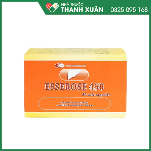Esserose 450 cải thiện các triệu chứng bệnh lý gan