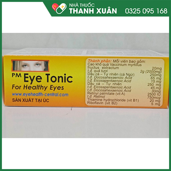 Eye Tonic Forte hỗ trợ giảm triệu chứng khô mắt