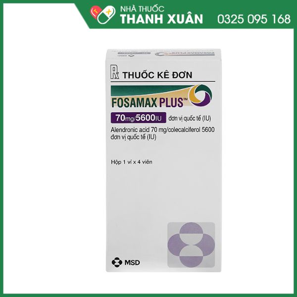 Fosamax Plus 70mg/5600IU điều trị loãng xương