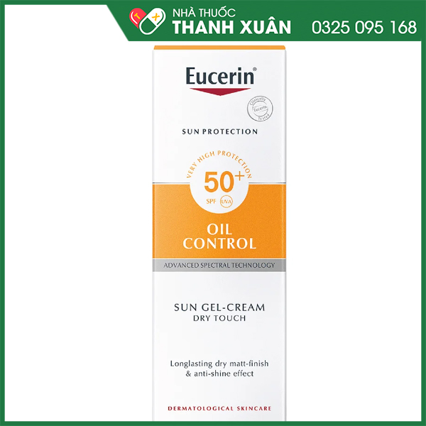 Gel Chống Nắng Eucerin Sun Dry Touch