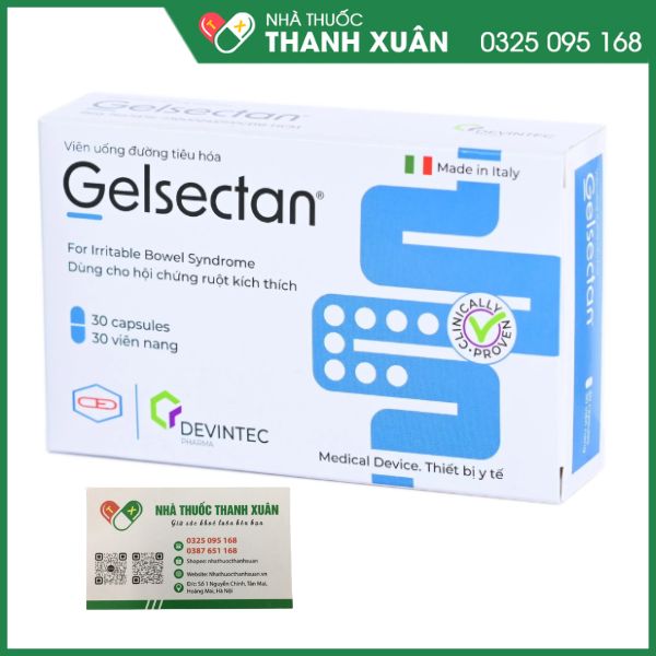 Gelsectan - phục hồi chức nǎng tiêu hóa ở những bệnh nhân hội chứng ...
