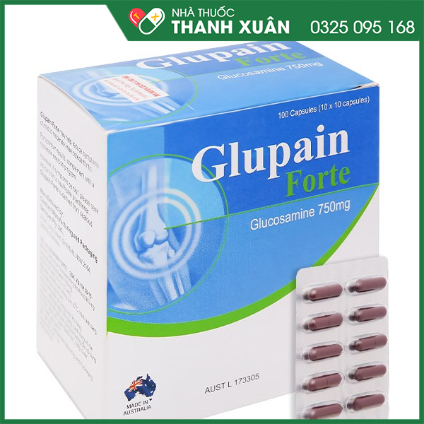 Glupain Forte giảm triệu chứng thoái hóa khớp gối