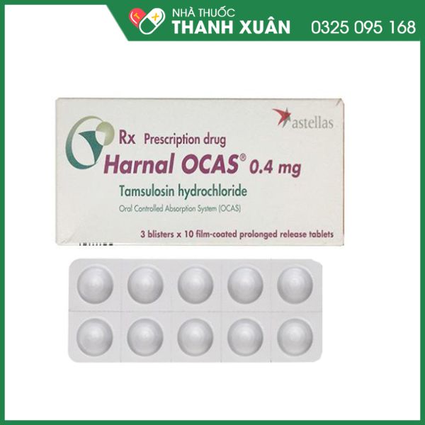 Harnal Ocas 0,4 mg điều trị triệu chứng đường tiểu dưới