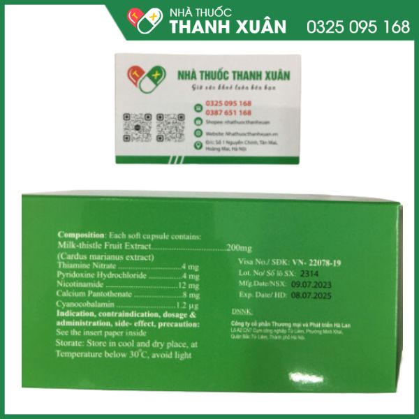 Hepasyzin điều trị bệnh về gan