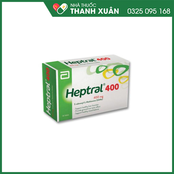 Heptral 400 tăng cường chức năng gan