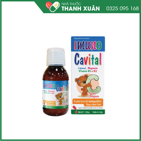 Imuno Cavital Giúp tăng cường hấp thu canxi, Giảm nguy cơ loãng xương ở ...