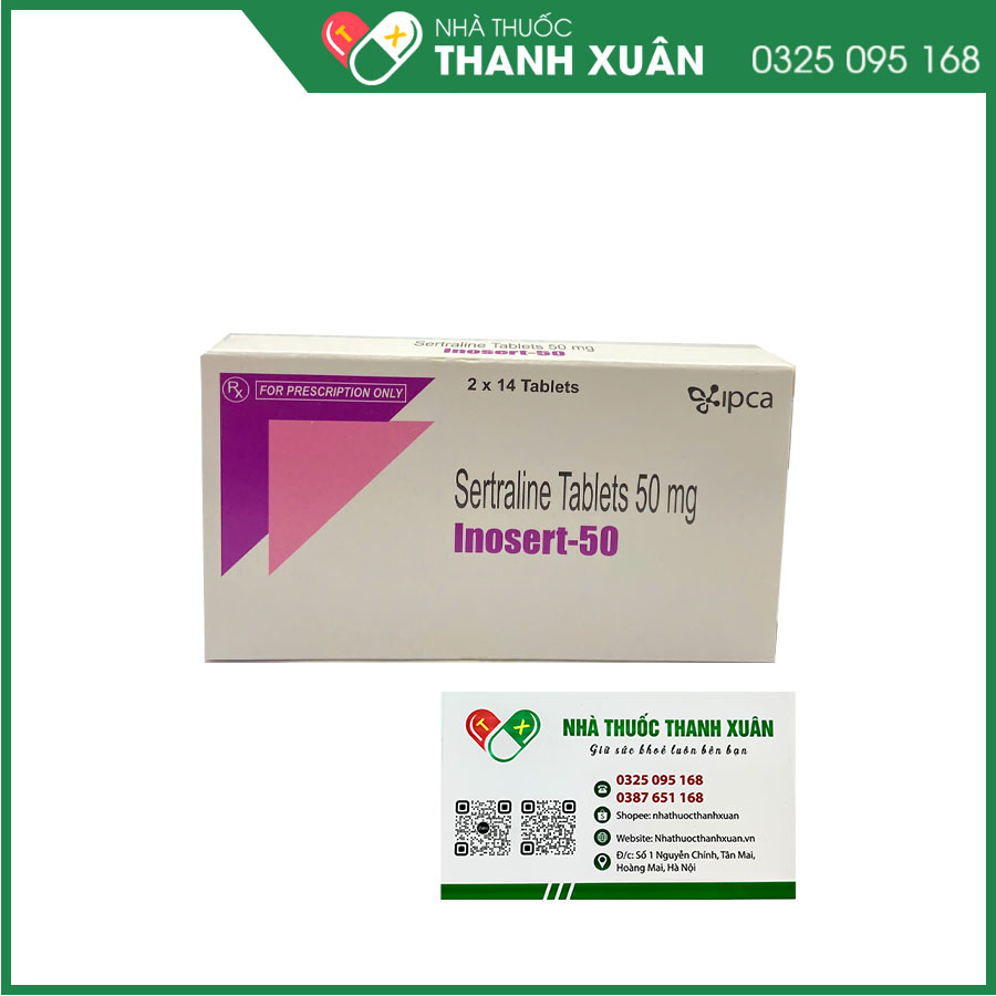 Inosert-50 thuốc chống trầm cảm