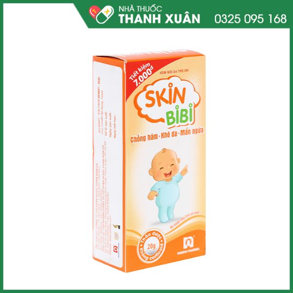 Kem bôi da trẻ em SkinBiBi ngừa hăm tã, ban đỏ cho bé