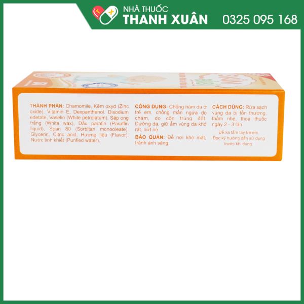 Kem bôi da trẻ em SkinBiBi ngừa hăm tã, ban đỏ cho bé
