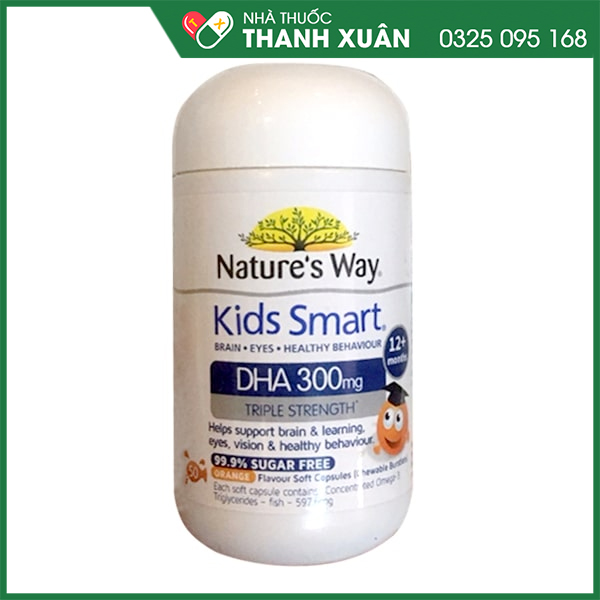 Kids Smart DHA 300mg - Nature's Way bổ sung DHA cho trẻ