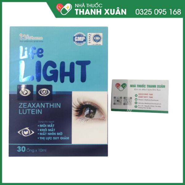 Life Light hỗ trợ thị lực