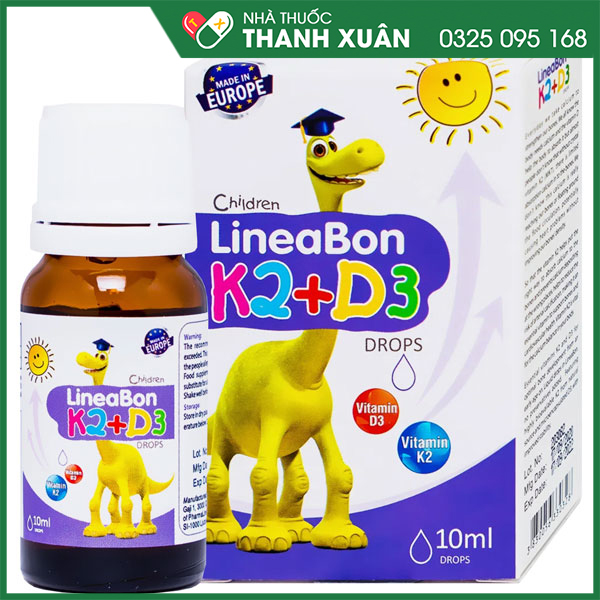 LineaBon K2+D3 hỗ trợ phát triển xương và răng