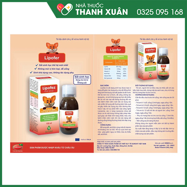 Lipofez Drop - thực phẩm bảo vệ sức khỏe