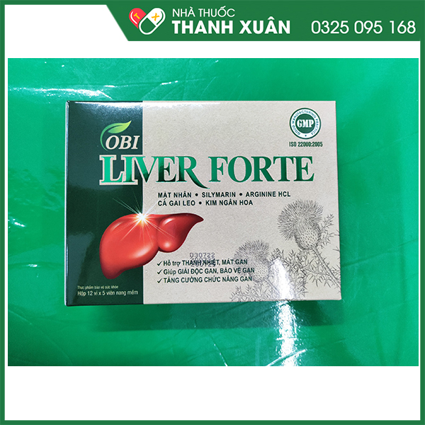 Viên uống Liver Forte - Thanh nhiệt, mát gan, giúp giải độc và bảo vệ ...