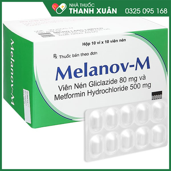 Melanov-M thuốc điều trị tểu đường type 2