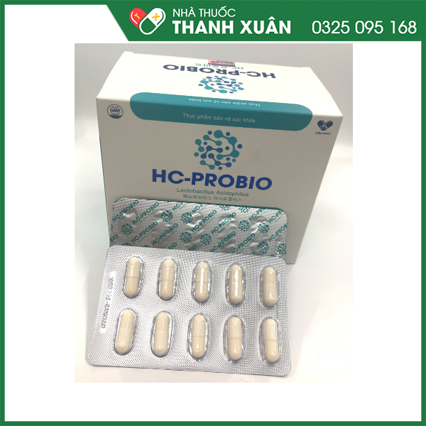 Men HC-Probio hỗ trợ trị rối loạn tiêu hóa
