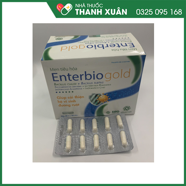 Men tiêu hóa Enterbio gold cân bằng hệ vi sinh đường ruột