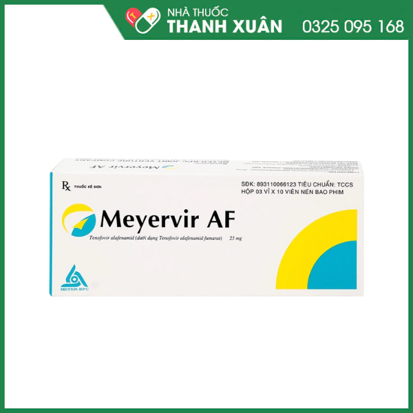 Meyervir AF điều trị viêm gan siêu vi B mạn tính