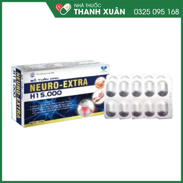 Neuro-Extra H15.000 viên uống bổ não, thần kinh