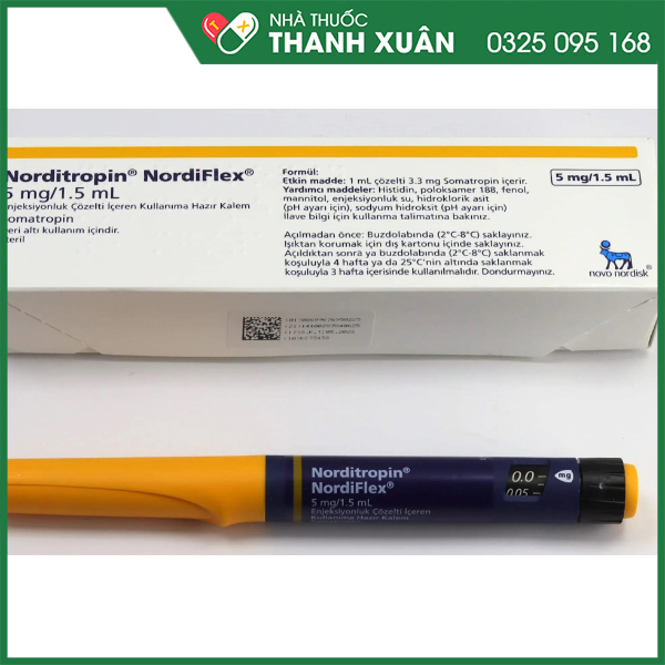 Norditropin NordiFlex điều trị chậm tăng trưởng