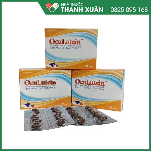 OcuLutein USA bổ sung dưỡng chất cho mắt giúp tăng cường thị lực