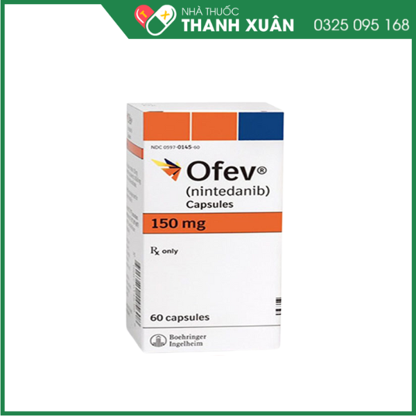Ofev 150mg điều trị Xơ Hoá Phổi tự phát và ung thư phổi không tế bào nhỏ
